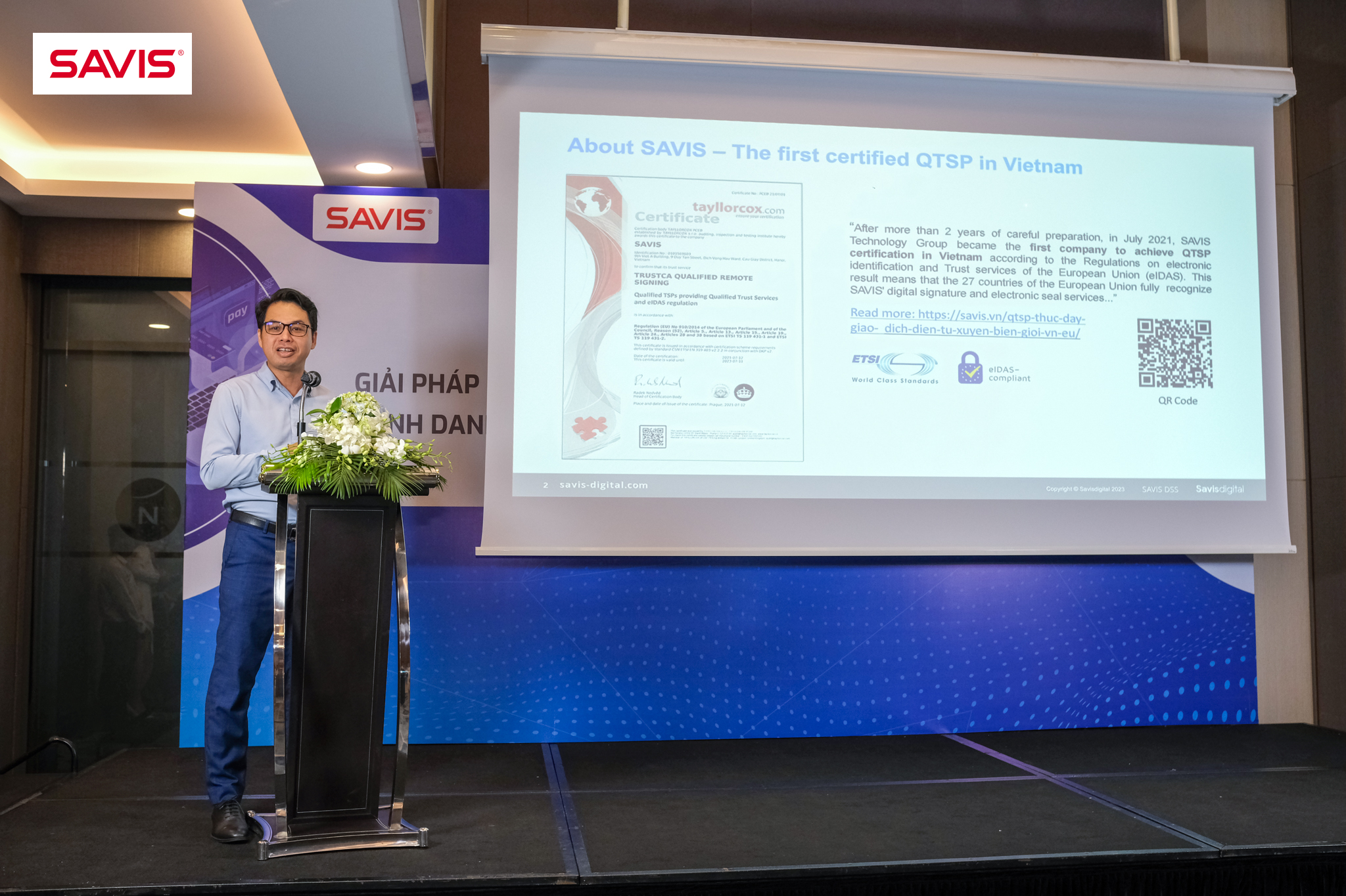 SAVIS GROUP chính thức ra mắt Giải pháp mã hoá dữ liệu, chứng thực chữ ký số all-in-one và định ...