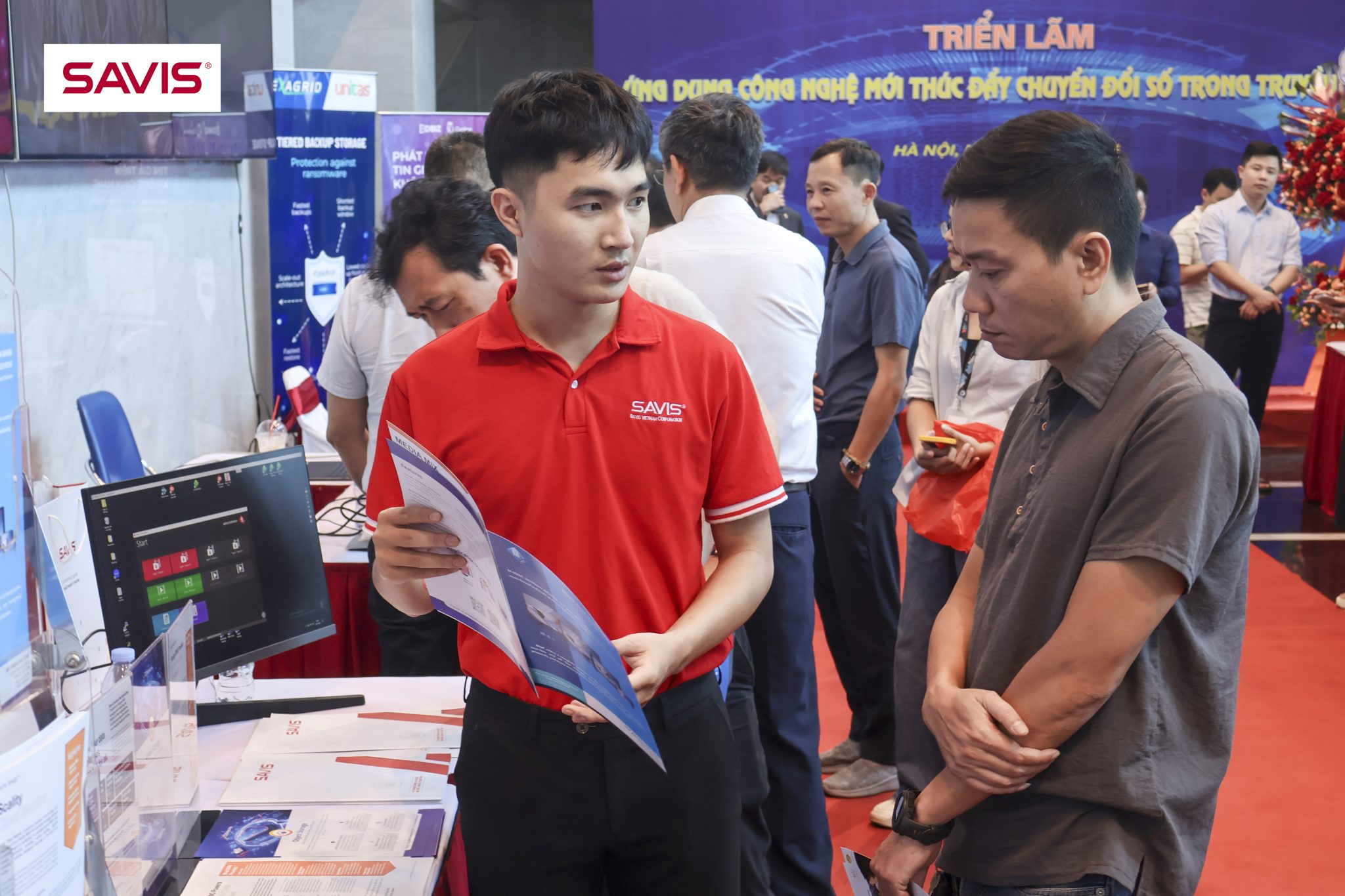 SAVIS giới thiệu giải pháp công nghệ và chia sẻ trong tọa đàm tại sự kiện Chuyển đổi số Đài ...